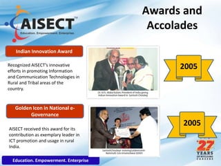 Aisect credentials | PPTX