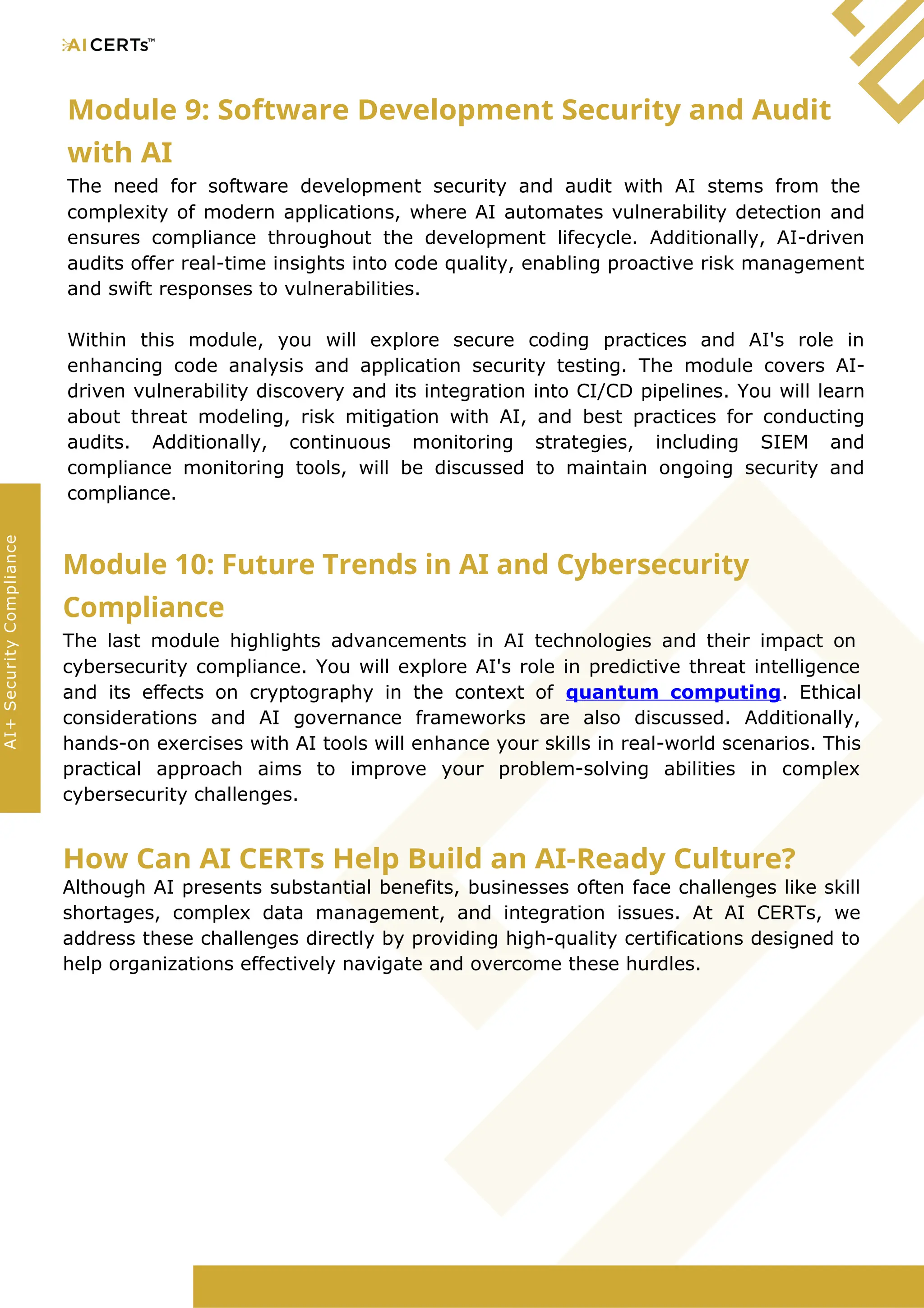 AI Security Compliance Designed for Modern Data Protection | DOCX