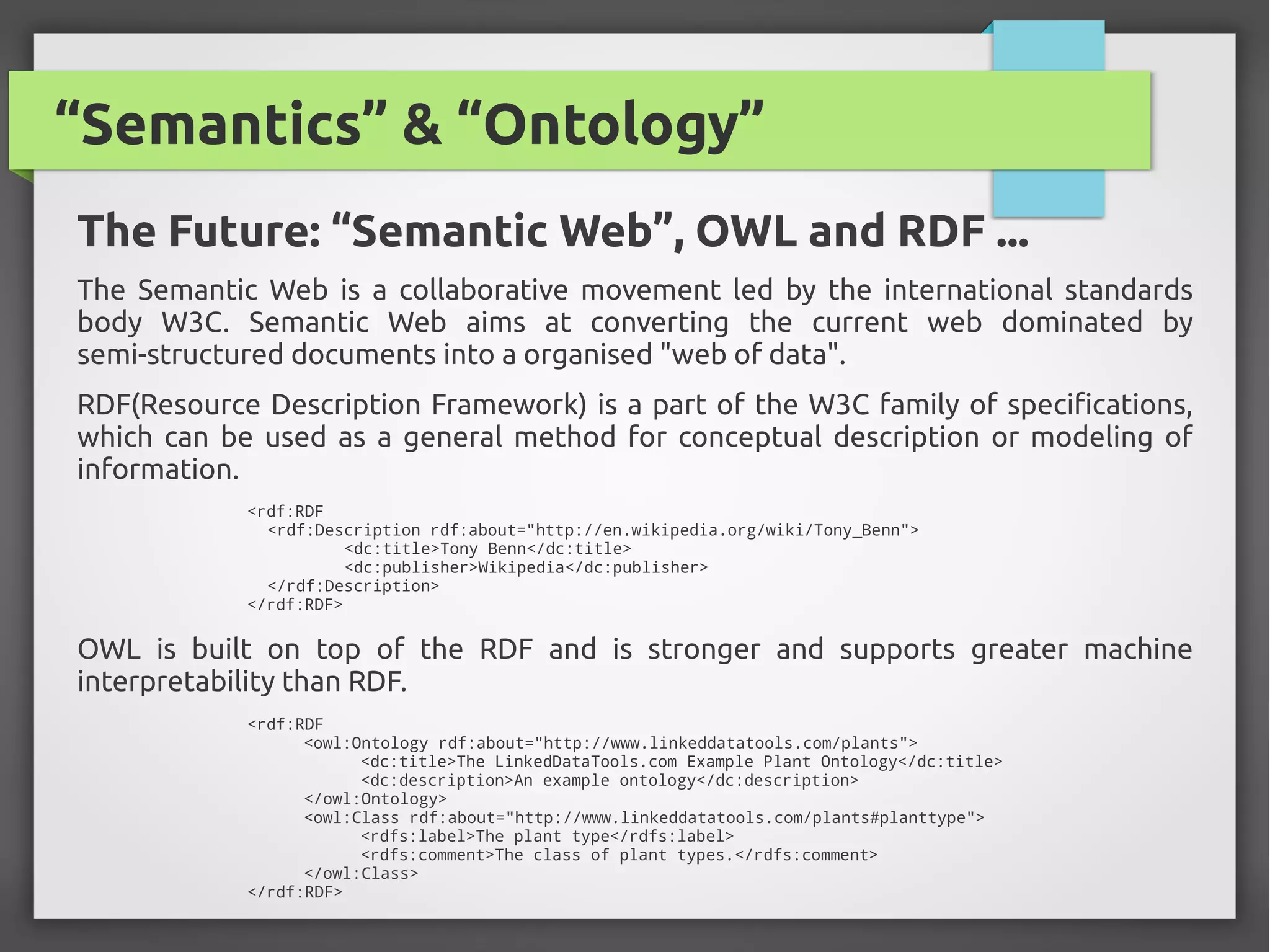 Information Retrieval using Semantic Similarity | PPT