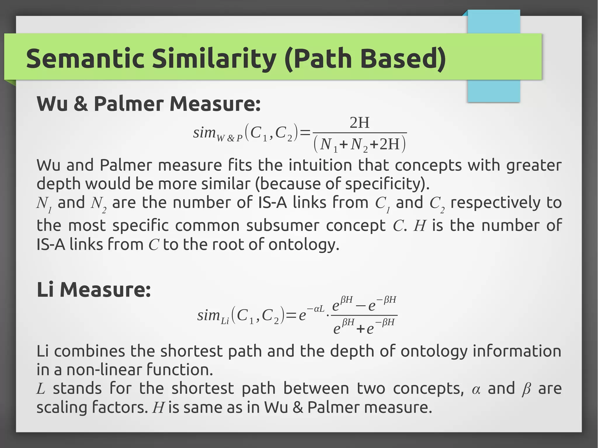 Information Retrieval using Semantic Similarity | PPT