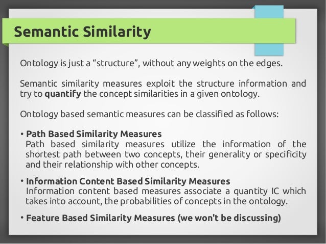 Information Retrieval using Semantic Similarity
