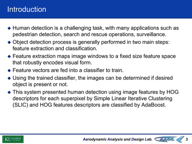 Using HOG Descriptors on Superpixels for Human Detection of UAV Imagery ...