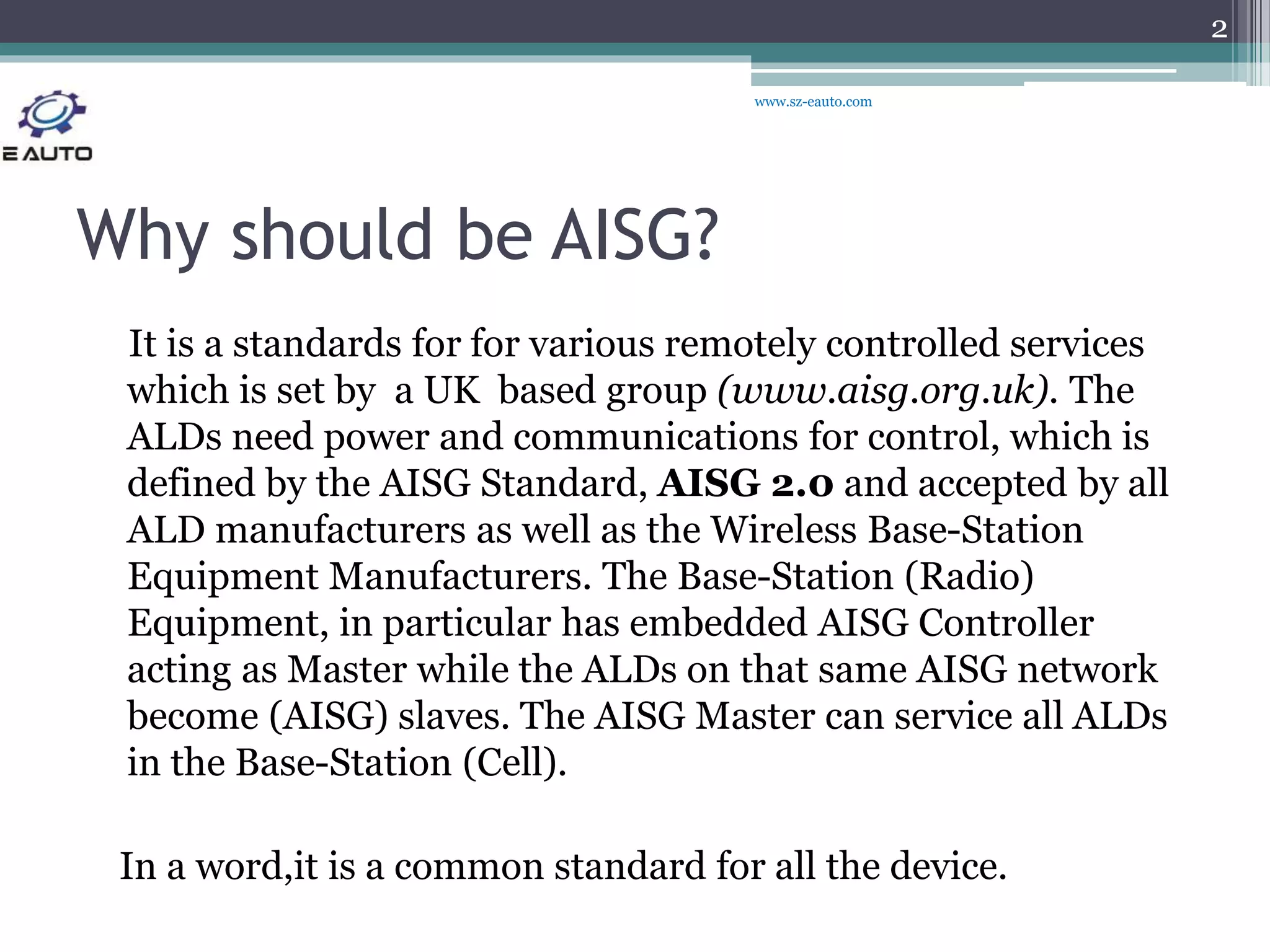 How to choose control cable for cellular antennas/TMA/RET | PPT