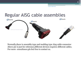 How to choose control cable for cellular antennas/TMA/RET | PPT