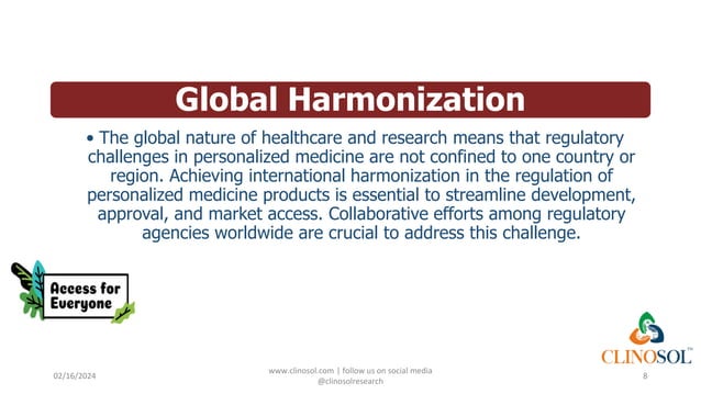 Regulatory Considerations in Precision Medicine: Navigating the Approval Process | PPT