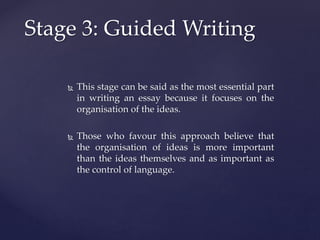 The Stages of Product Approach in Writing | PPTX