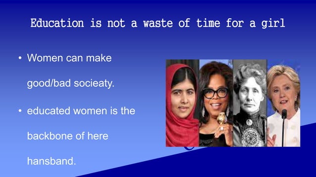 Women education | PPTX