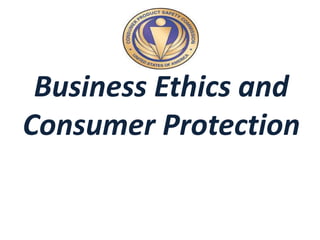 Business Ethics Relating to Environmental Protection | PPTX
