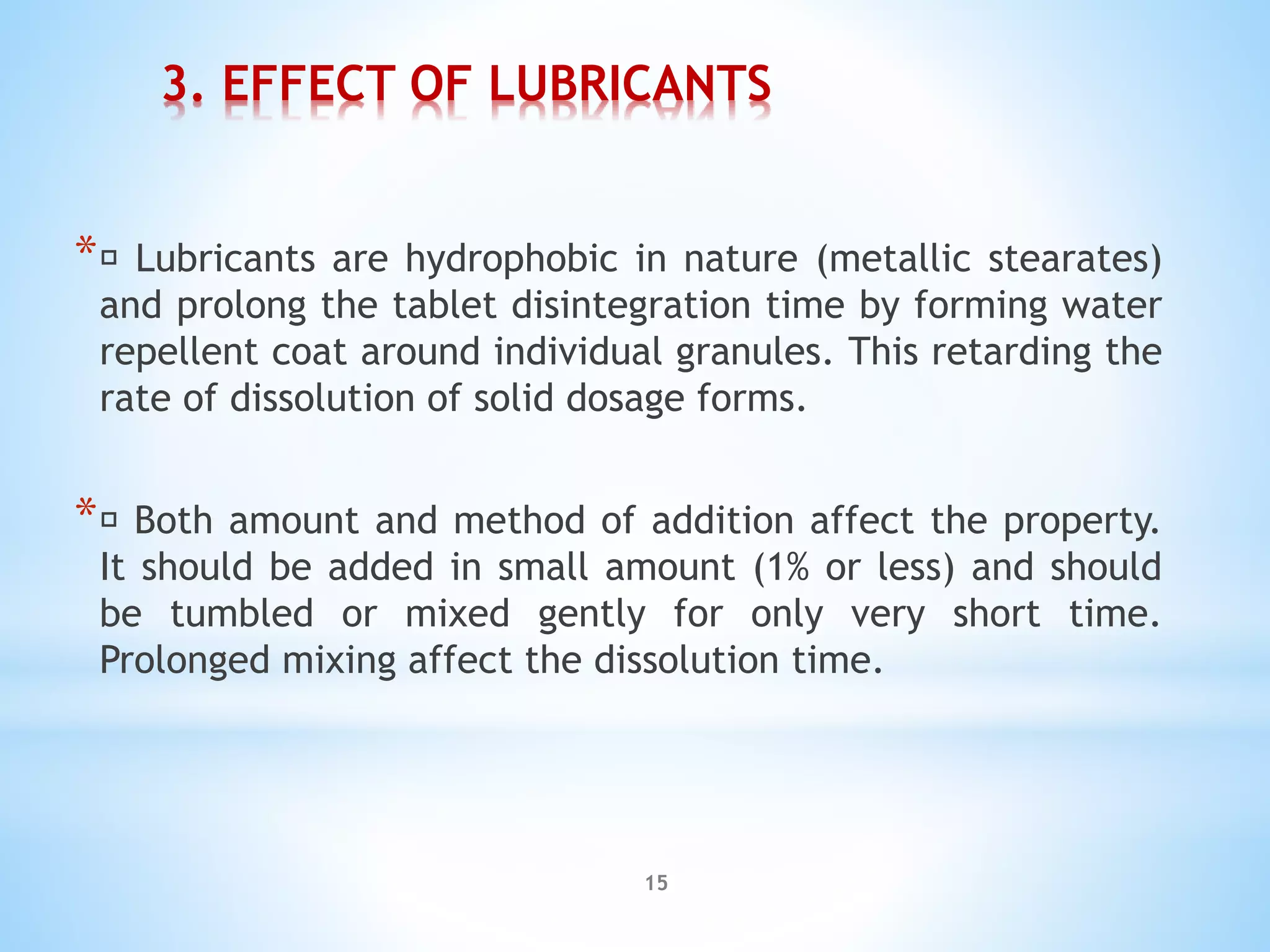 factors affecting dissolution rate a full view. | PPTX