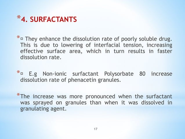 factors affecting dissolution rate a full view. | PPTX | Pharmaceutical ...