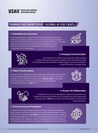 AI Shift 2025 - Charting Milestones for Tech Evolution | USAII® | PDF