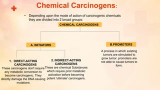 CARCINOGENS and it's types chemical,physical and biological carcinogens | PPTX