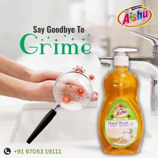 Aishu Premium Hand Wash with safty hands | PDF