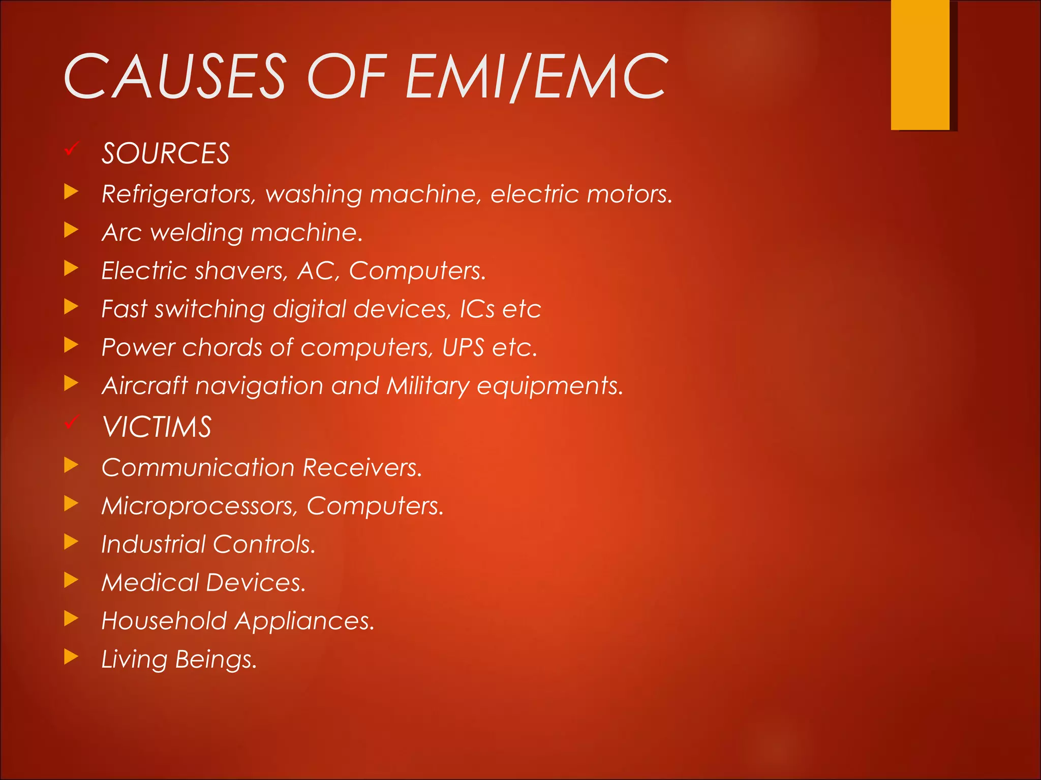 Electromagnetic Interference and Electromagnetic Compatibility (EMI/EMC ...