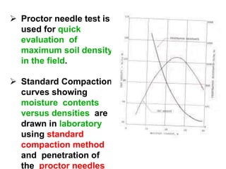 Field control of compaction and compaction Equipment | PPTX