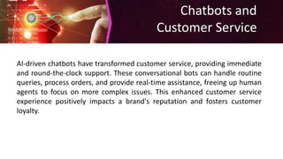 Ai's Impact on Branding and Marketing in today's scenario | PPTX