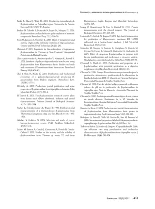Aislamiento b galactosidasa de Kluyveromyces marxianus | PDF