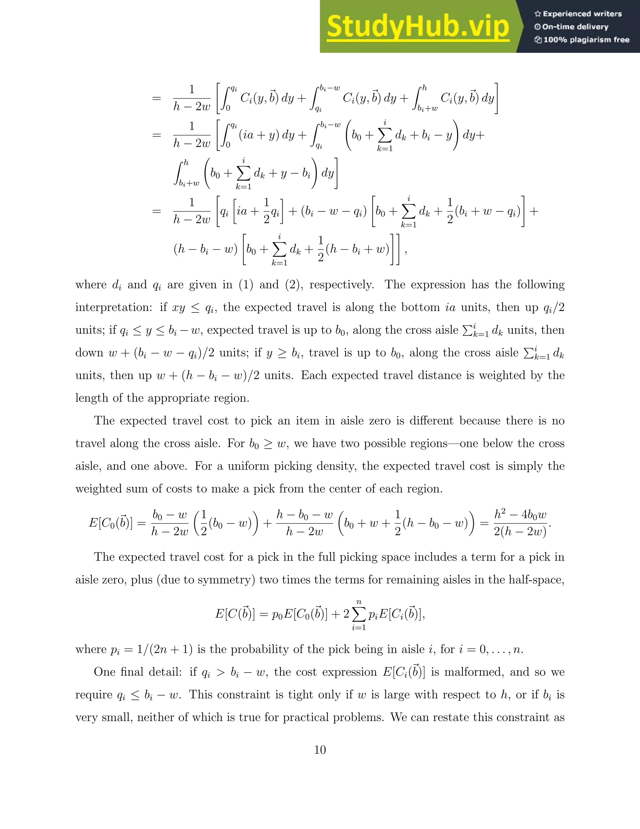 Aisle Configurations For Unit-Load Warehouses | PDF