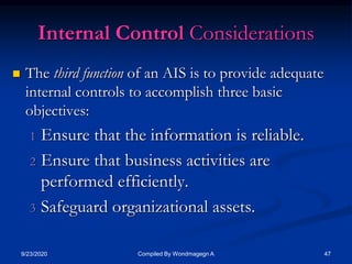 Accounting Information Systems(AIS) | PPT
