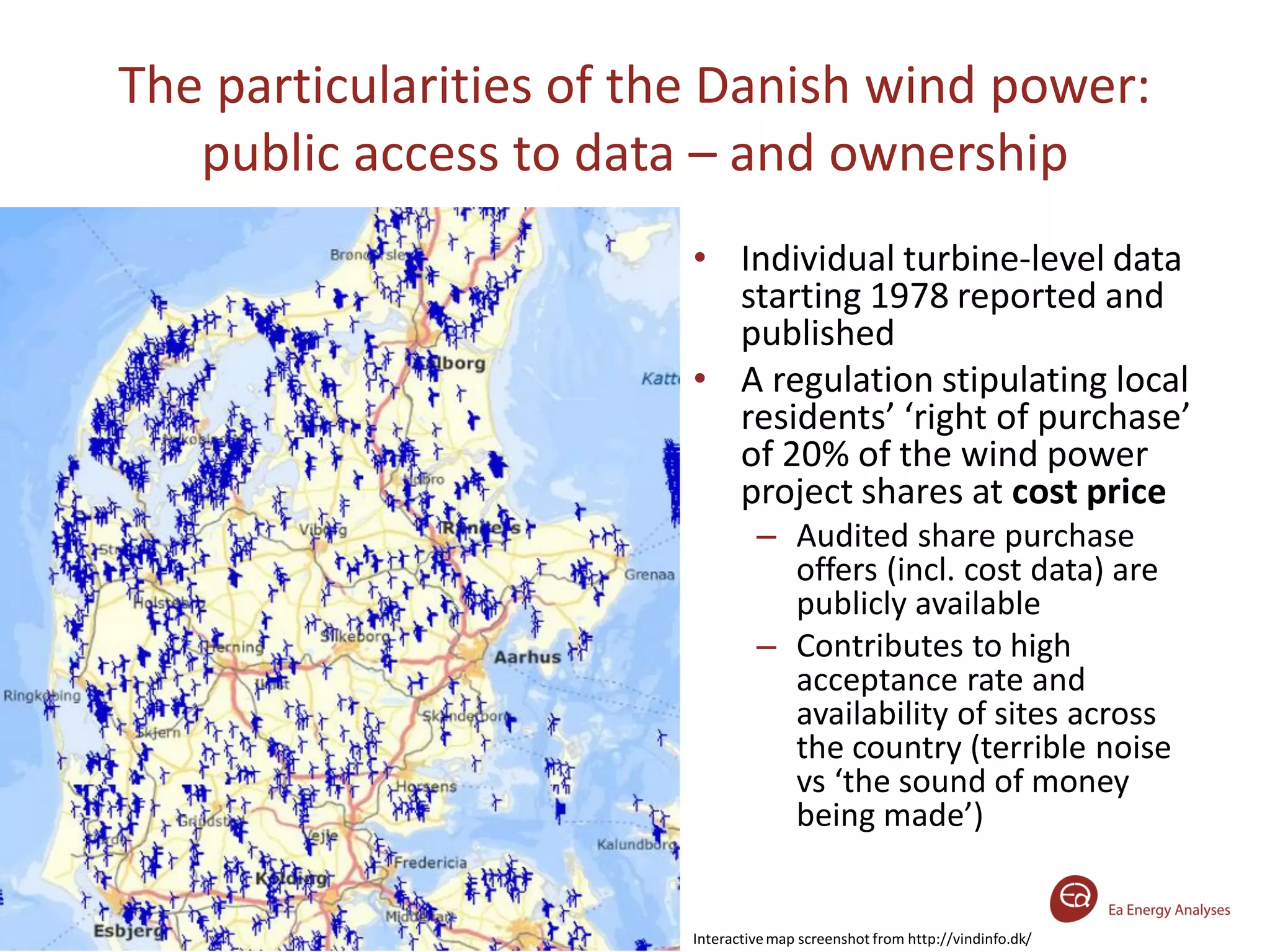 Wind Energy trends in Denmark - Aisma vitina, ea energy analyses | PPT