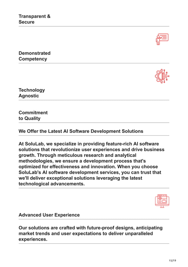 AI Software Development Company - SoluLab | PDF