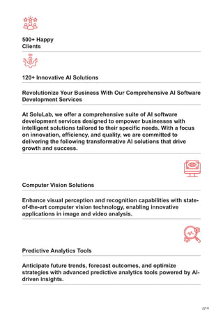 AI Software Development Company - SoluLab | PDF