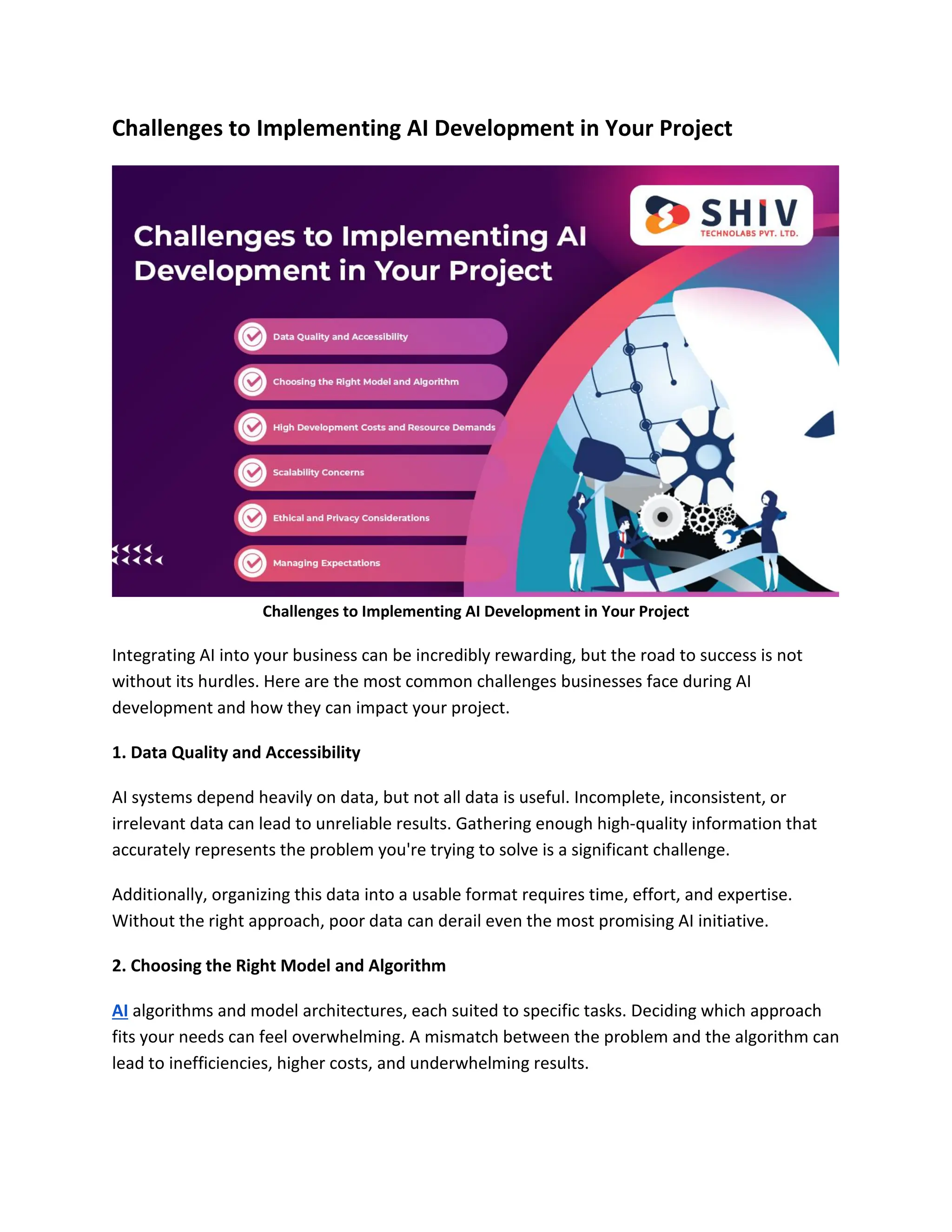 Key Stages in AI Software Development Lifecycle | PDF
