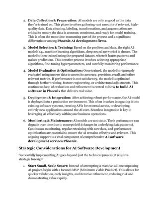 AI Software Development Process, Strategies and Challenges | PDF