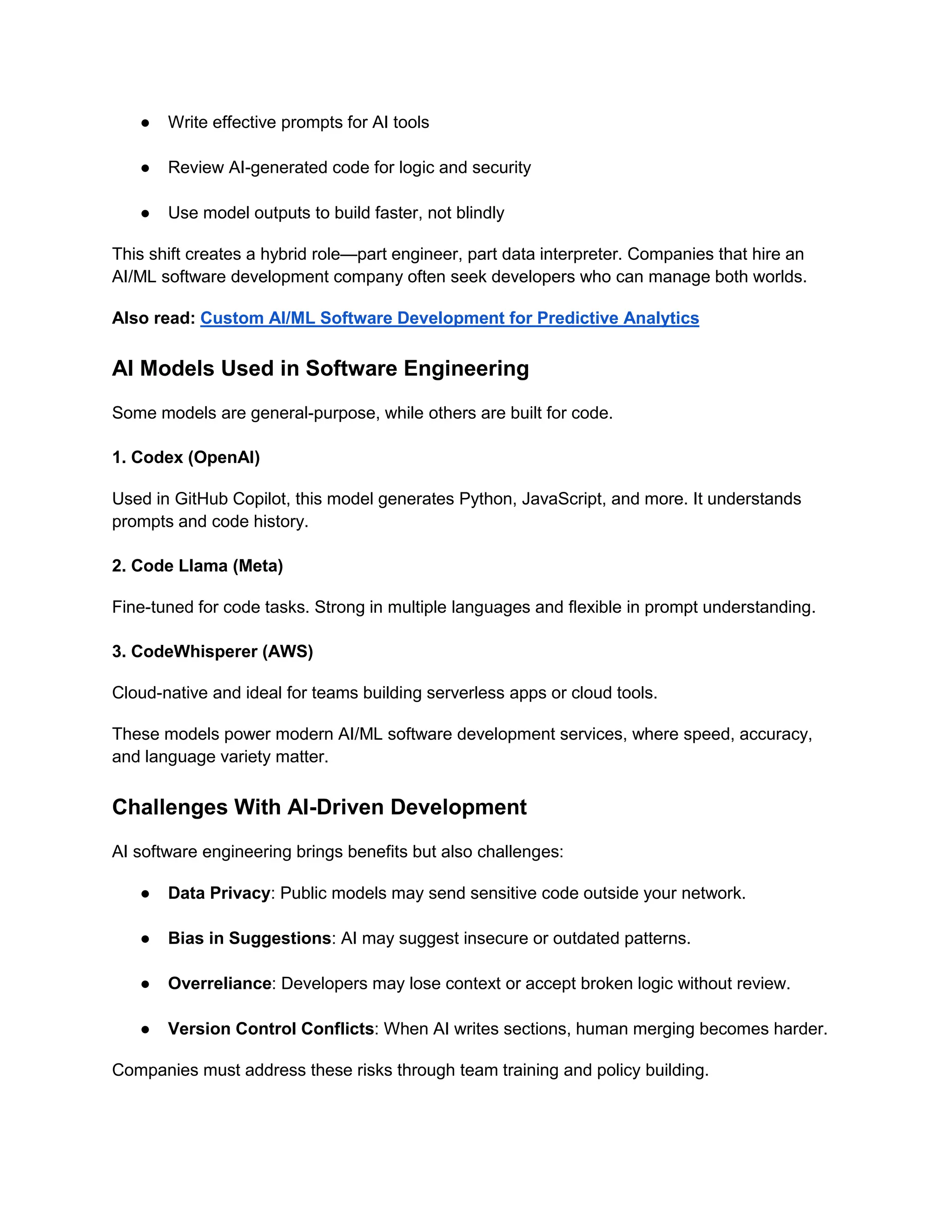 AI Software vs Traditional Programming: Key Differences | PDF