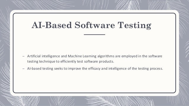 Ai Software Testing Pdf