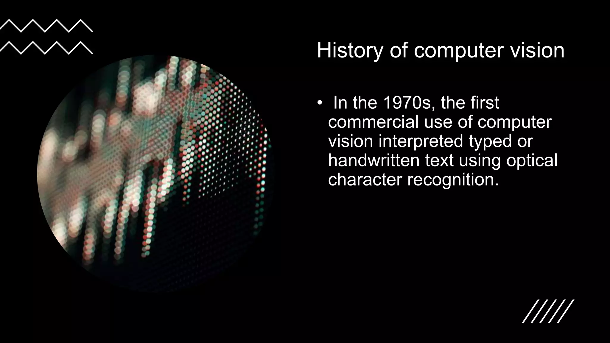 AI Computer vision | PPTX