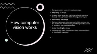 AI Computer vision | PPTX