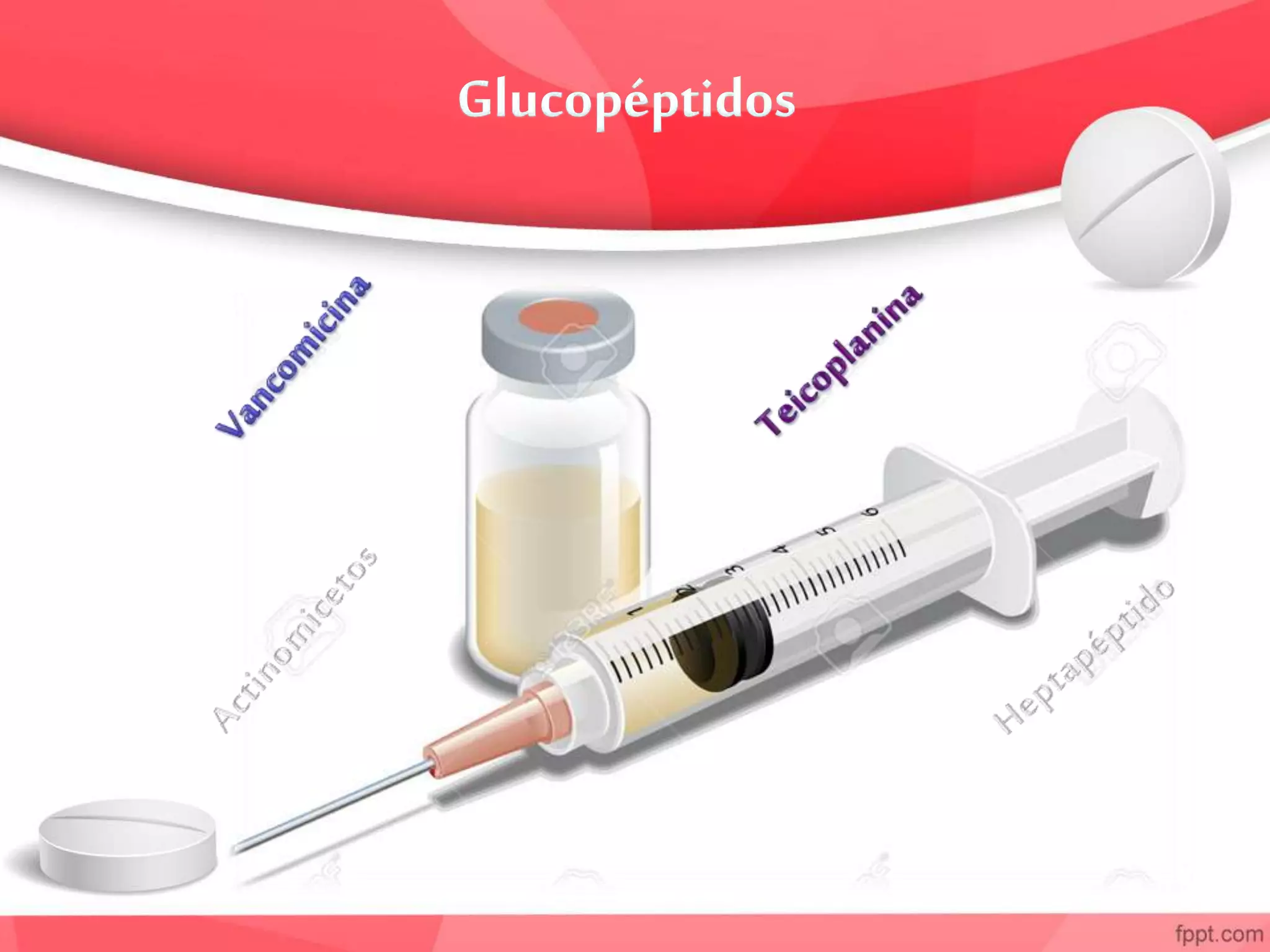 Antibióticos Glucopeptidos | PPTX