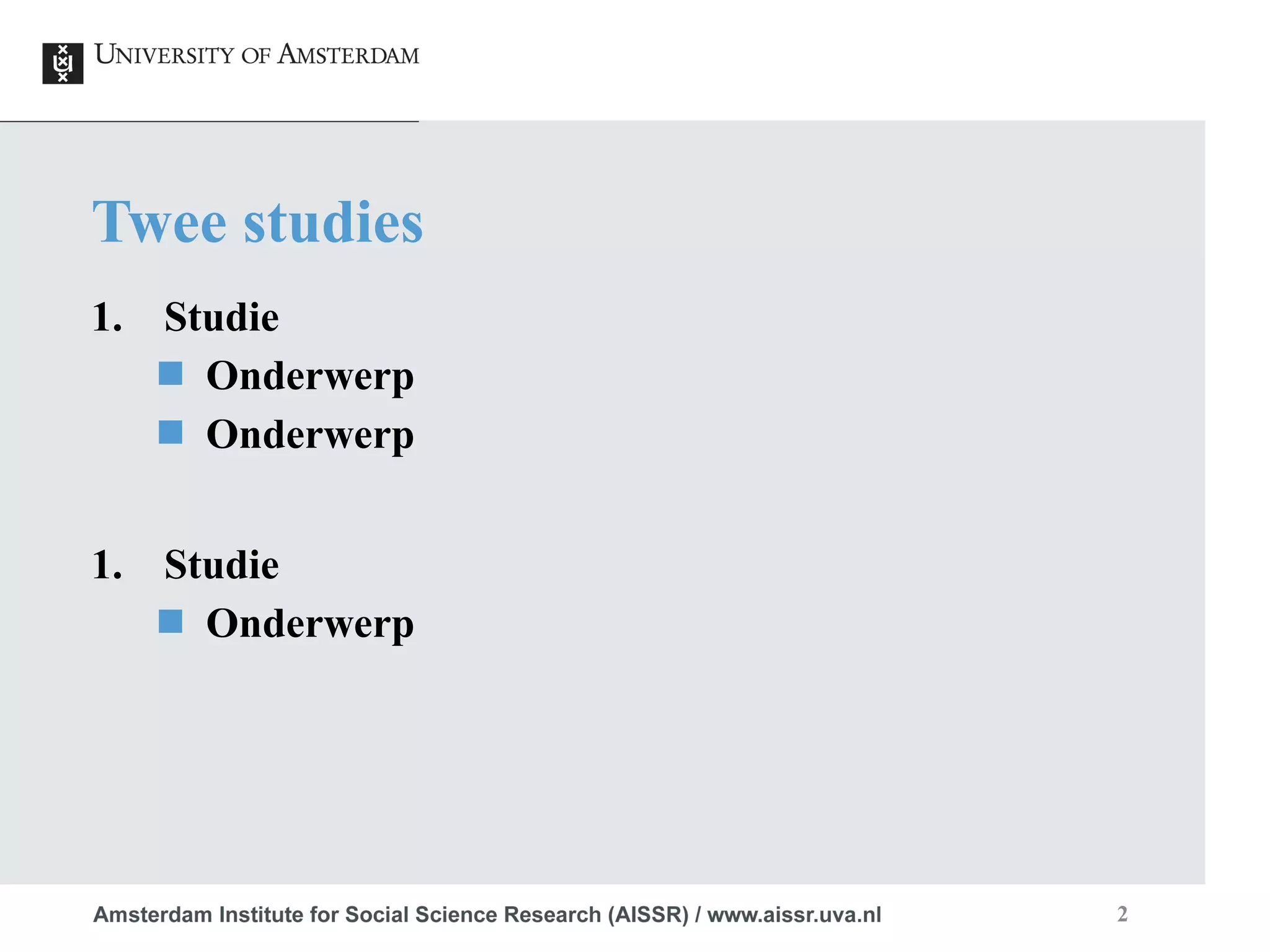Aissr organisatie structuur | PPT