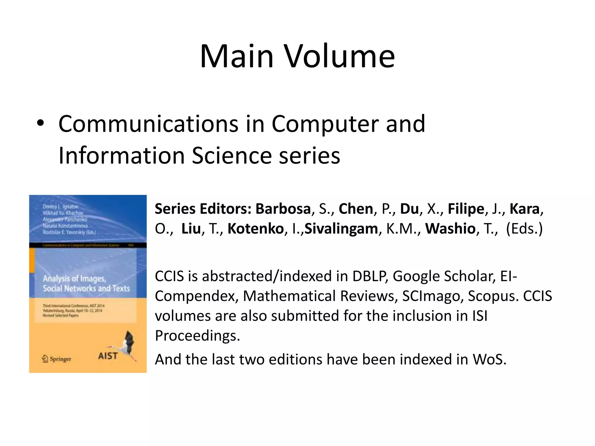 AIST 2016 Opening Slides | PPTX