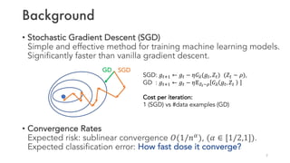 Stochastic Gradient Descent with Exponential Convergence Rates of ...