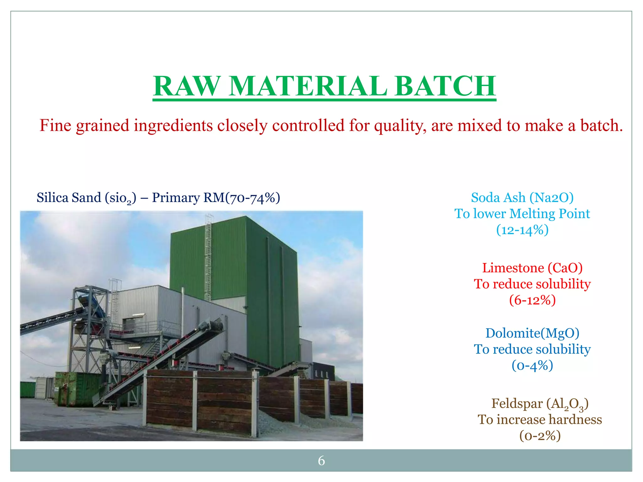 Float glass manufacturing process | PPTX