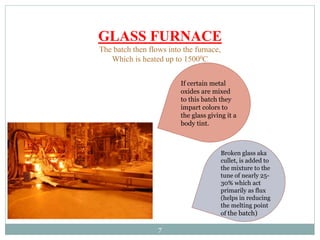 Float glass manufacturing process | PPTX
