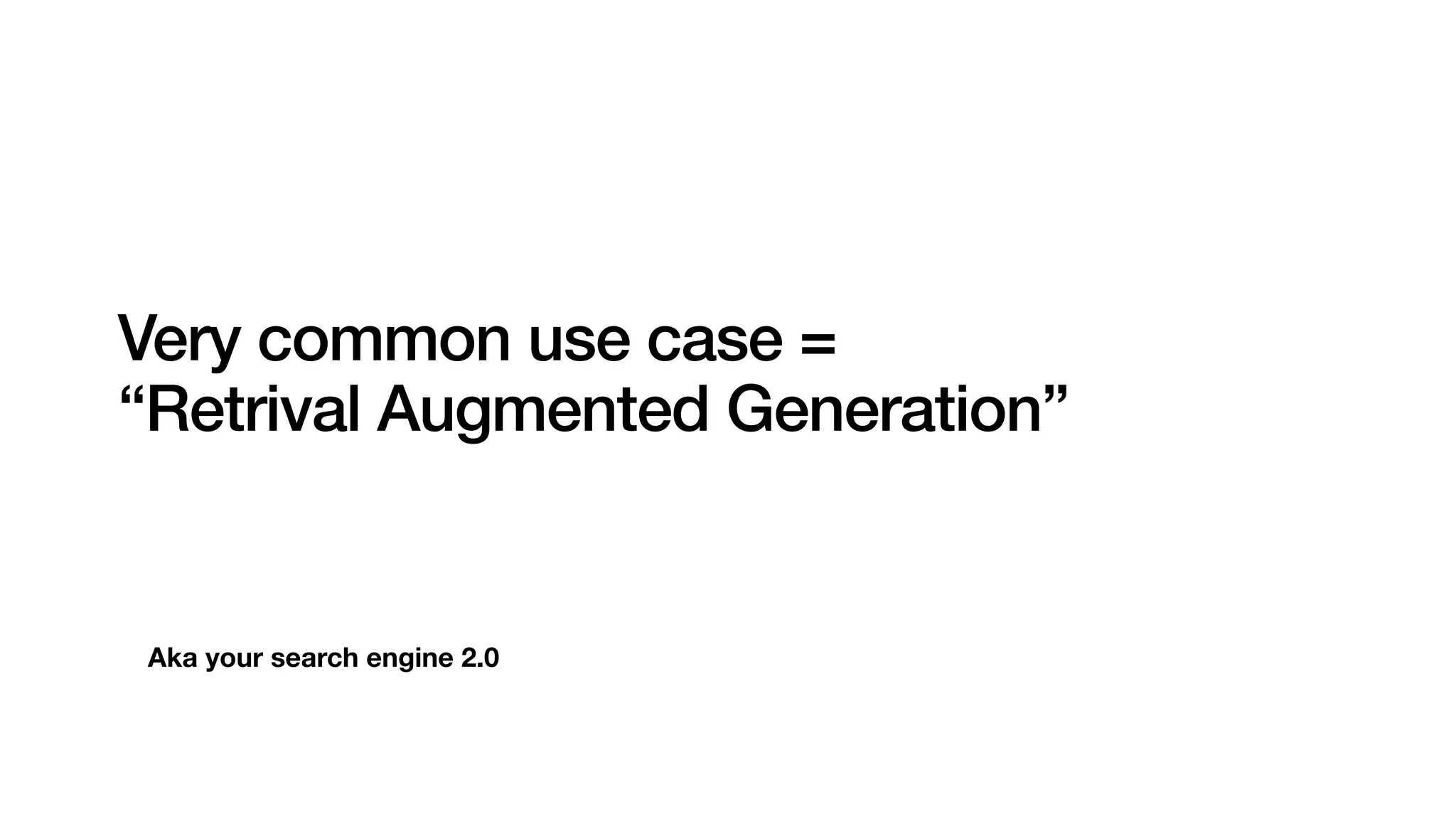AI presentation and introduction - Retrieval Augmented Generation RAG ...