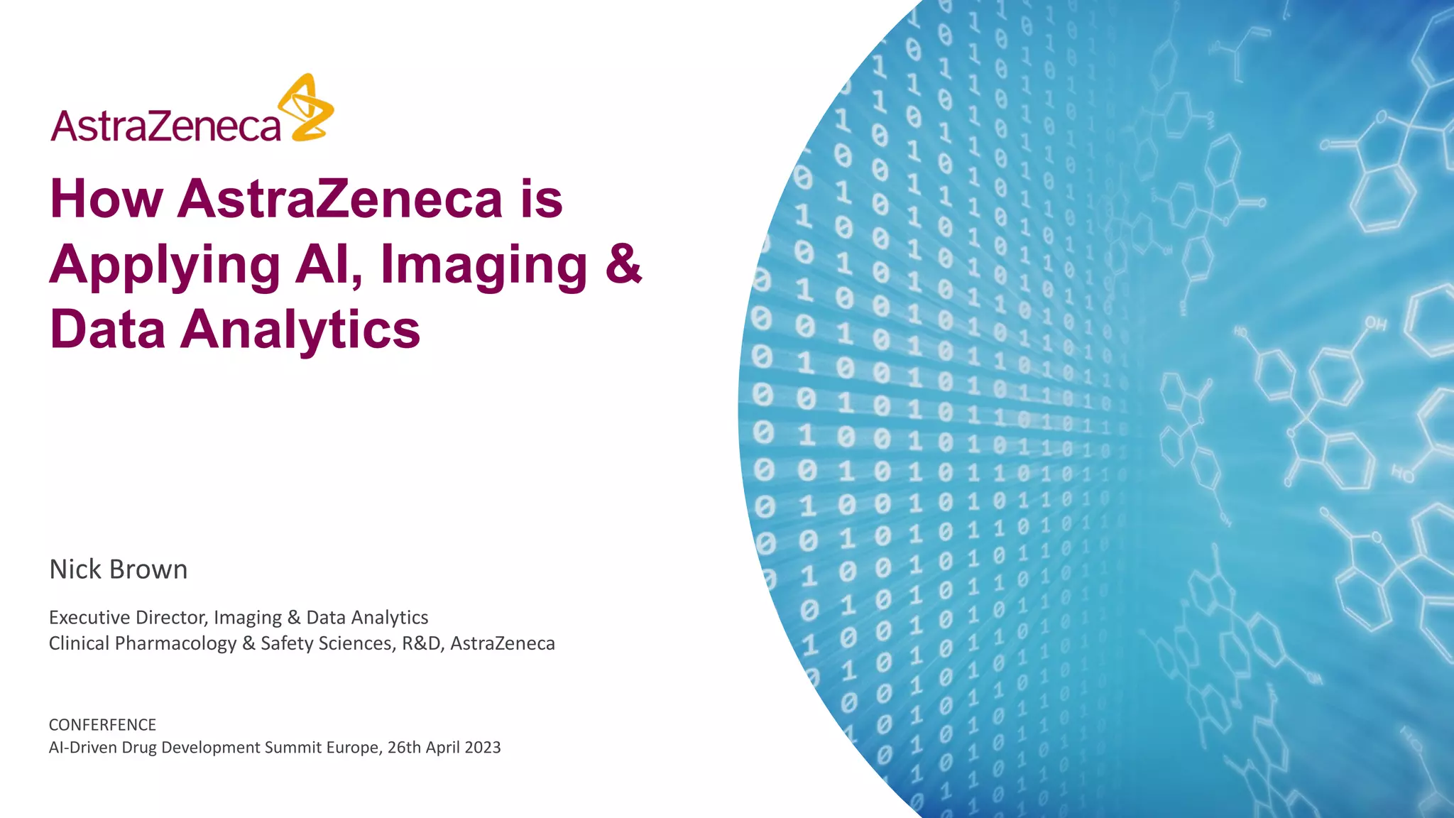 How AstraZeneca is Applying AI, Imaging & Data Analytics (AI-Driven ...