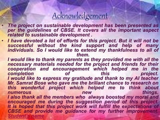 AI Sustainable Development project instruction | PPTX