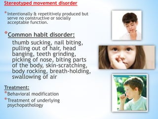 other behavioral & emotional disorder with onset occurring(311) | PPT