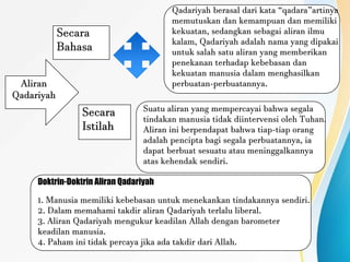 ALIRAN DAN DOKTRIN KEAGAMAAN DALAM ILMU KALAM | PPTX