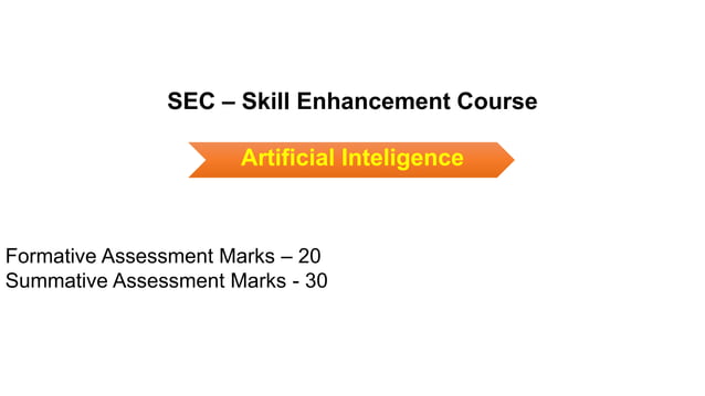 AI Syllabus.pptx | Artificial Intelligence | Technology & Computing