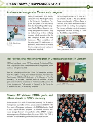 AIT Newsletter July 2012 | PDF