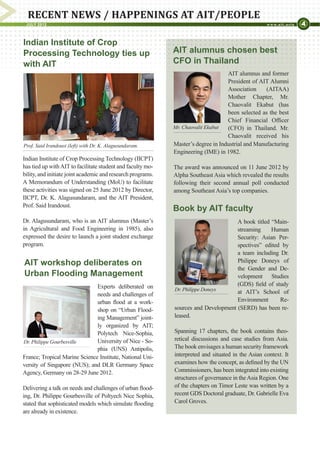 AIT Newsletter July 2012 | PDF