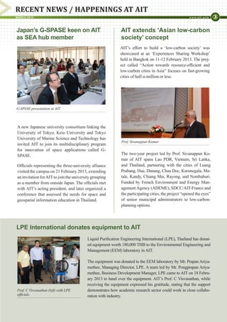 AIT Newsletter March 2013 | PDF
