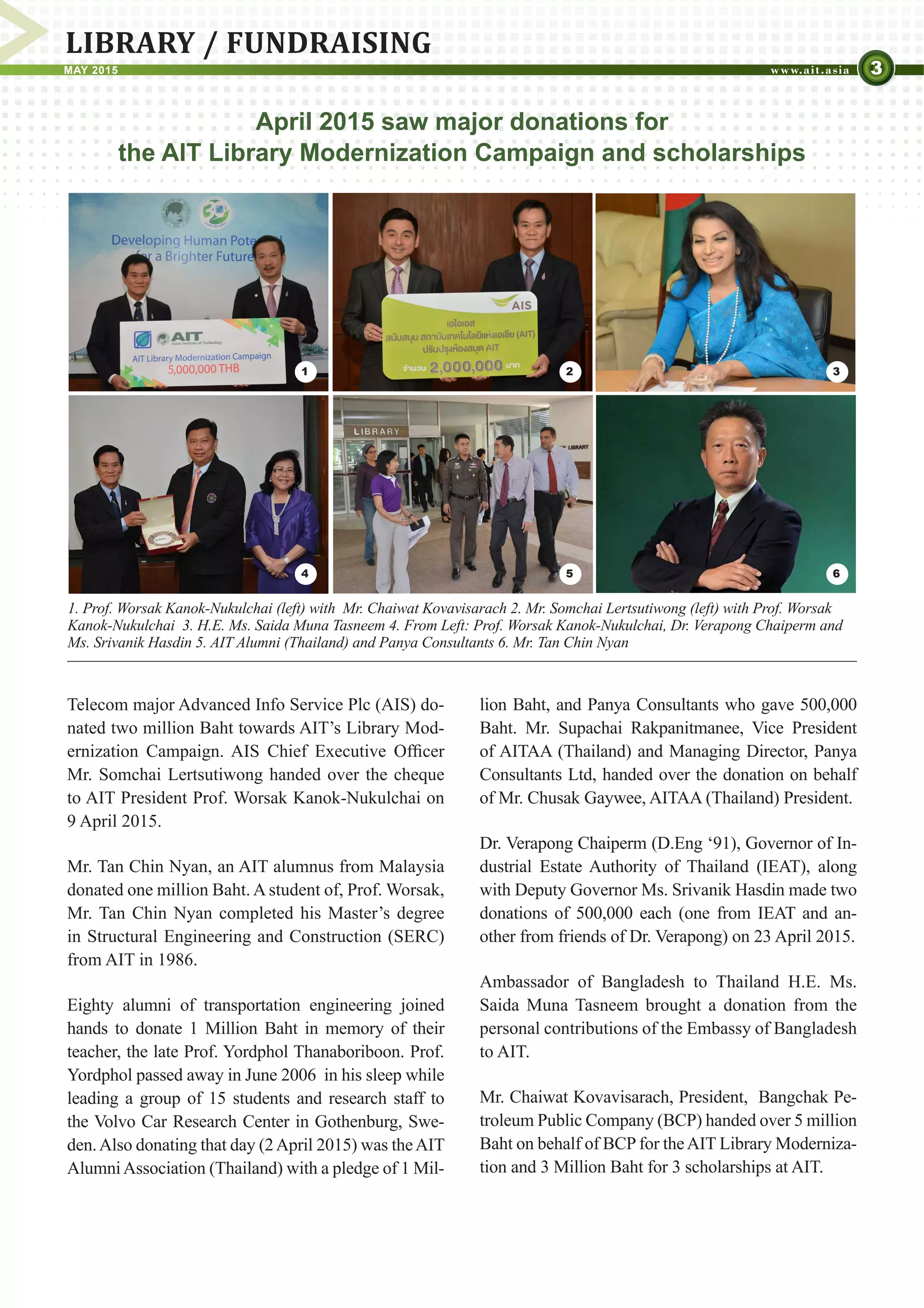 AIT Newsletter May 2015 | PDF