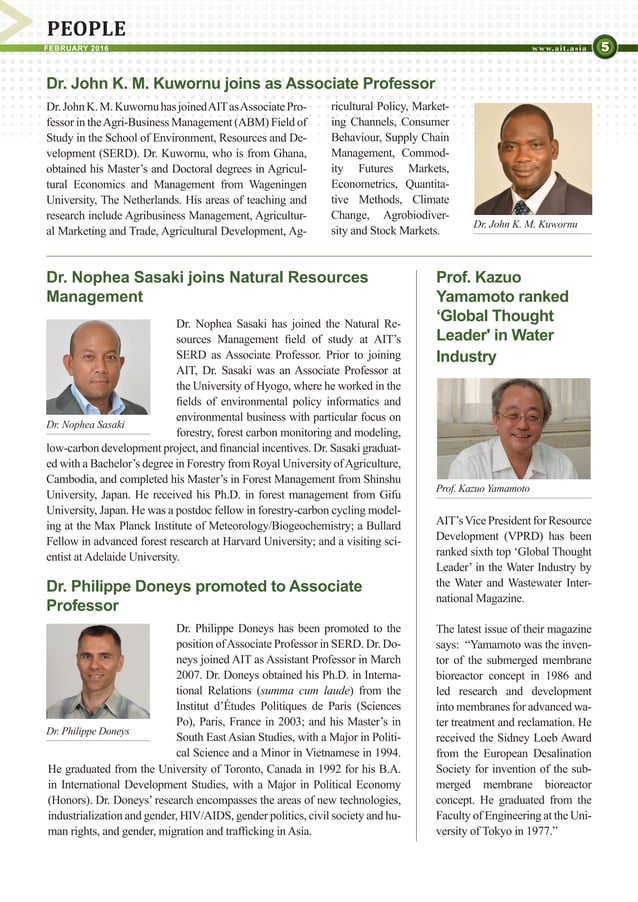 AIT Newsletter February 2016 | PDF