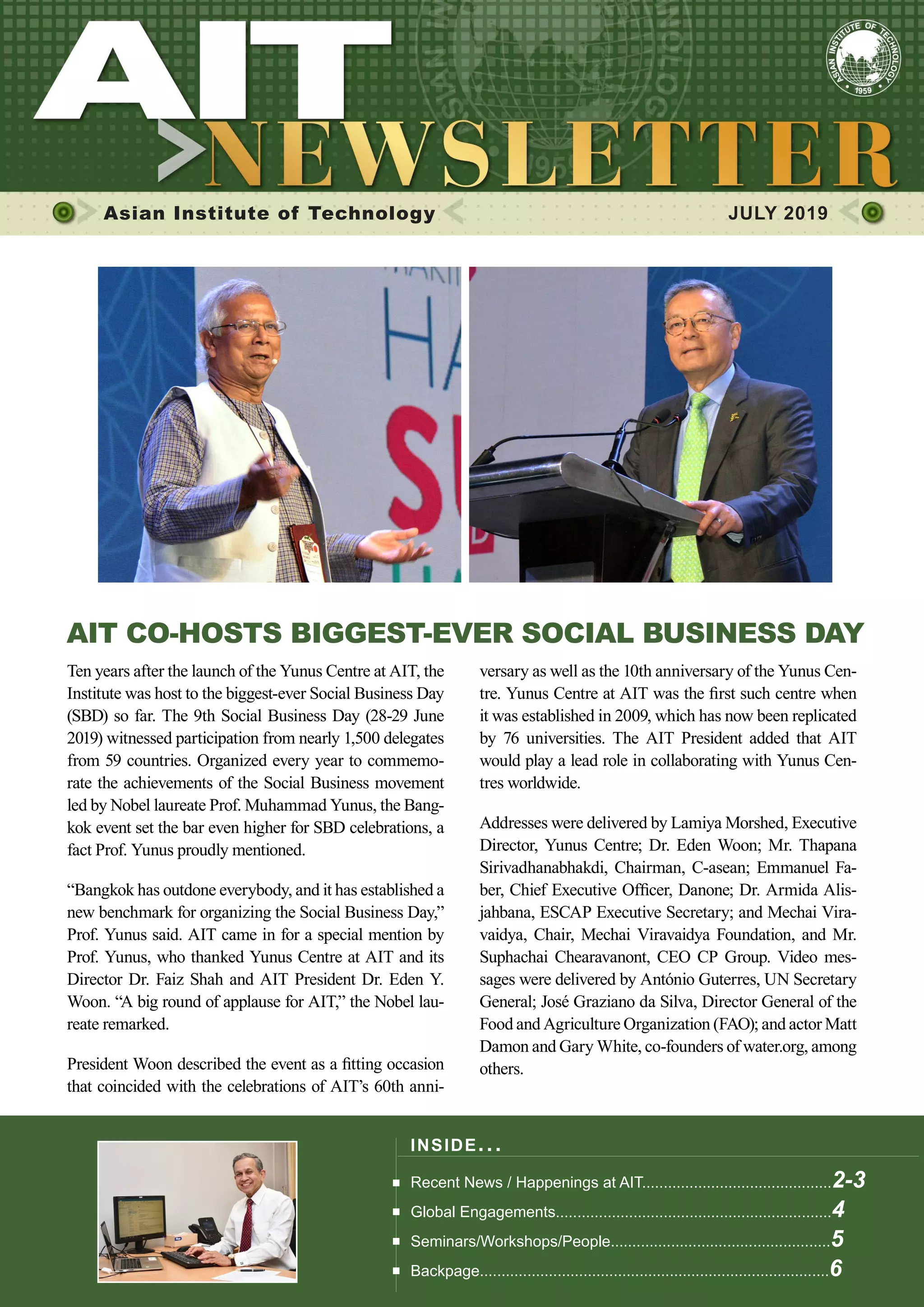 AIT Newsletter July 2019 | PDF